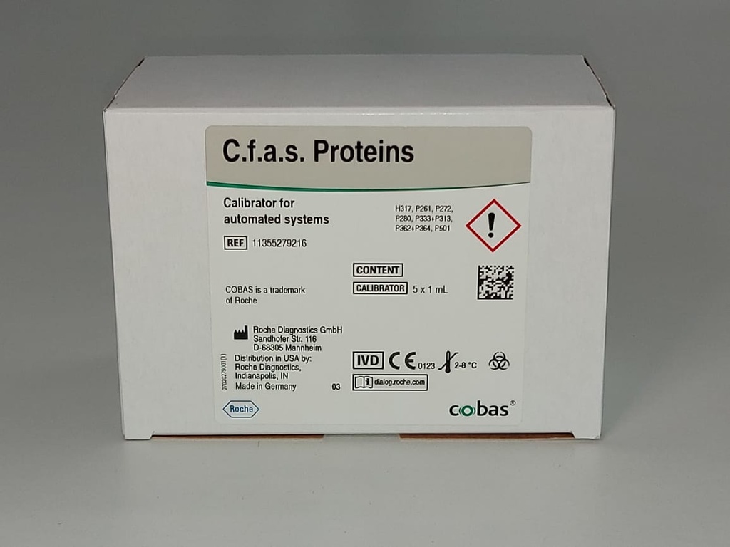 ROCHE COBAS CALIBRATOR F.A.S. PROTEIN (5X1ml) | Aldeal Lab-Tech Limited
